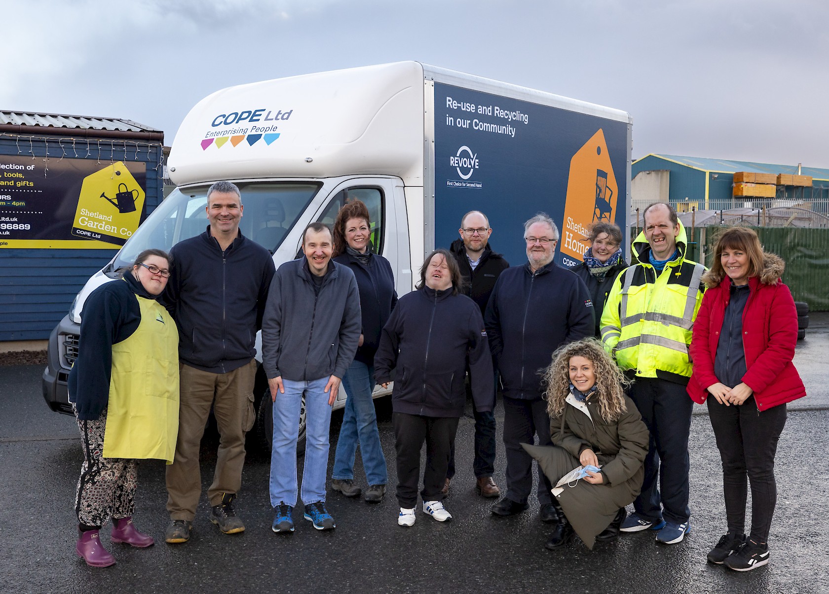 COPE Ltd. Unveils New Van and Welfare Facilities | COPE Ltd